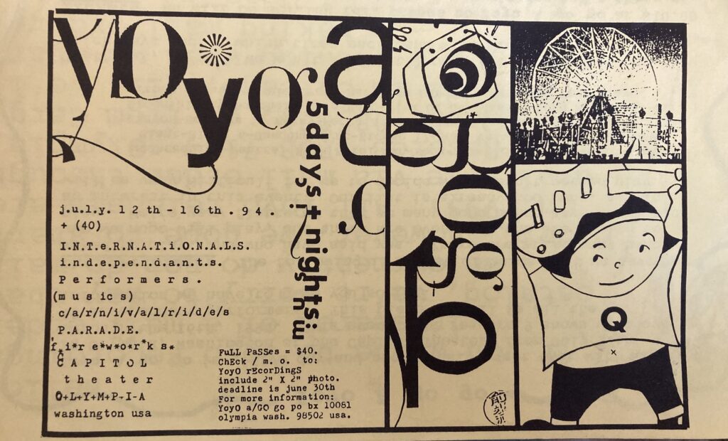 YoYo a GoGo 1994 Oral History: 30 Years Later, Part 1 – chickfactor zine